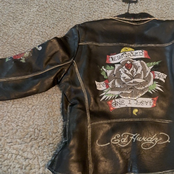 Ed Hardy | Jackets & Coats | Ed Hardy Never Wear | Poshmark